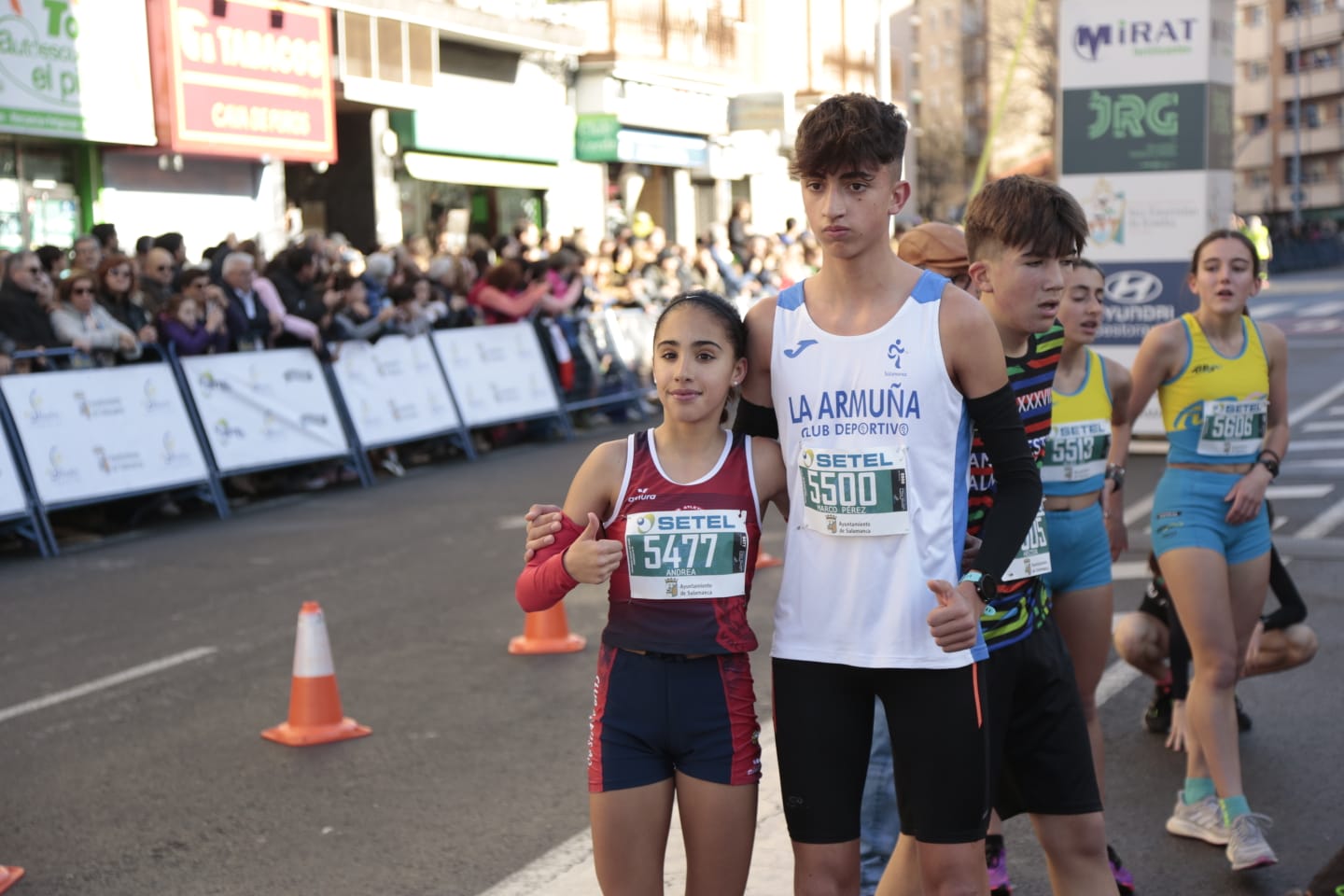 Marco Pérez Bellido y Andrea Jaén triunfan en la prueba C | Salamancahoy